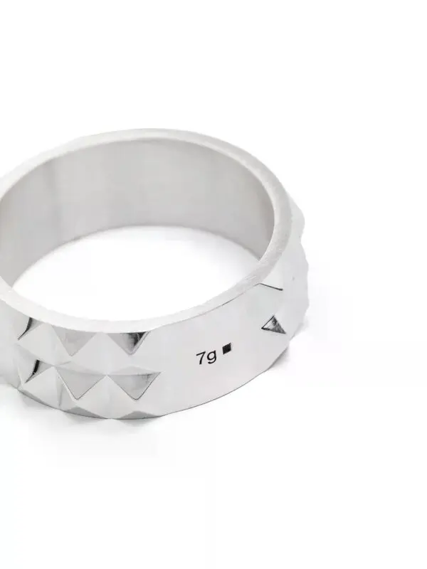 Le Gramme 7g Guilloché Pyramid Ring
