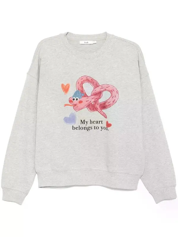 B+AB Graphic-print Sweatshirt