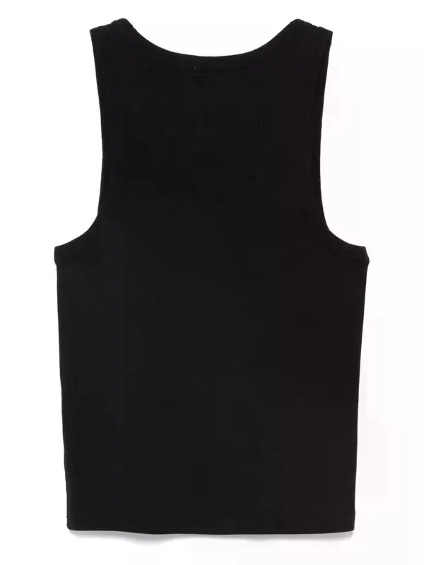 CHARLES JEFFREY Logo-embroidered Tank Top