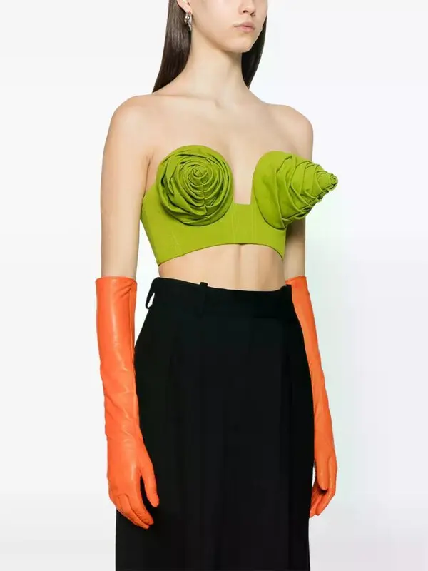 JEAN PAUL GAULTIER Conical-cup Crop Top