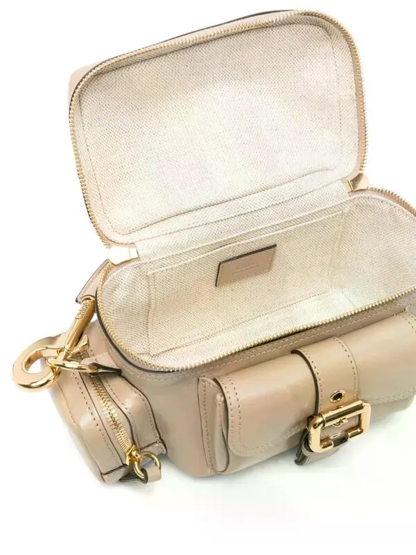 Chloé Small Camera Crossbody Bag - Neutrals