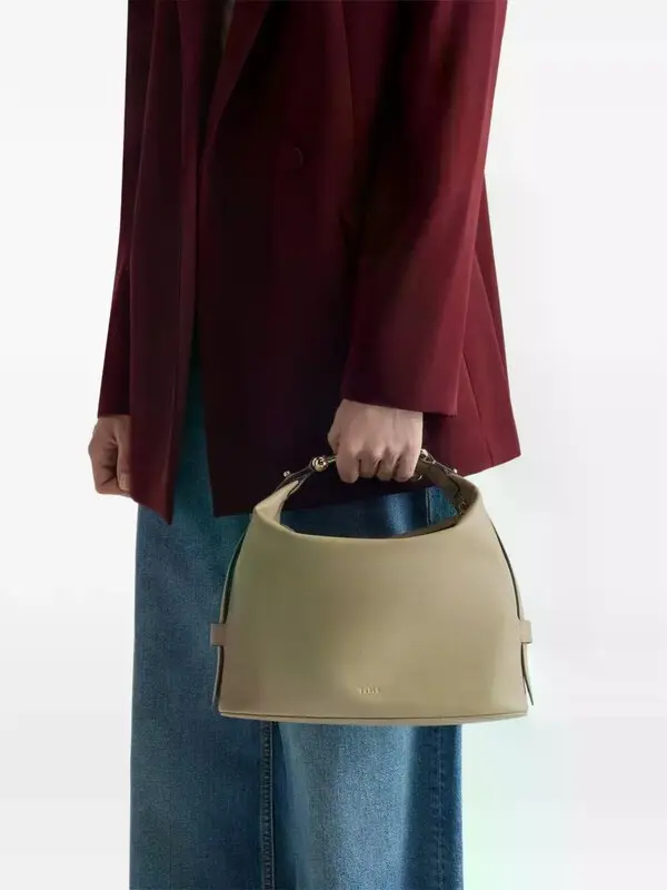 Furla Leather Shoulder Bag - Neutrals