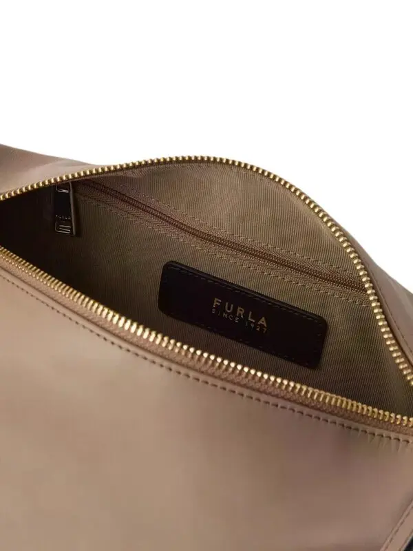 Furla Leather Shoulder Bag - Neutrals