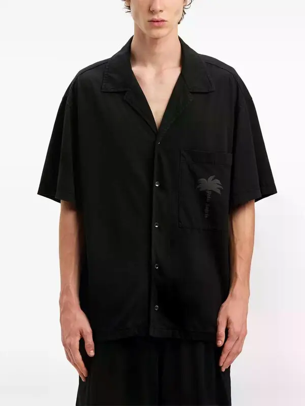 Palm Angels Palms Bowling Shirt