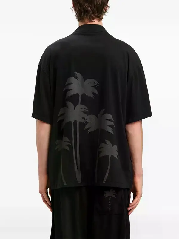 Palm Angels Palms Bowling Shirt