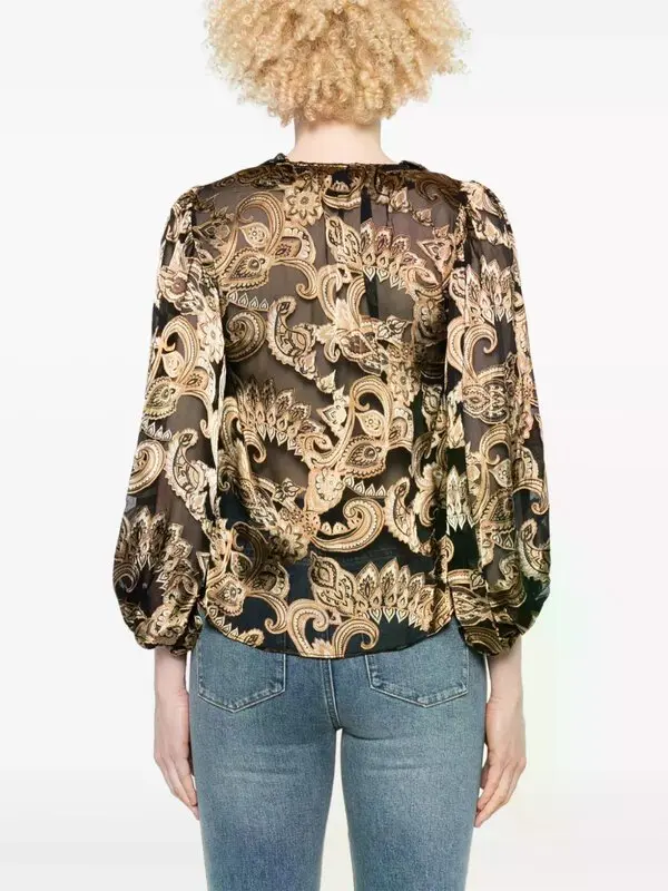 Alice + Olivia Paisley-print Shirt