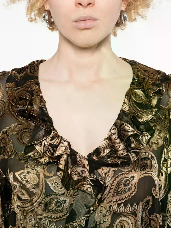 Alice + Olivia Paisley-print Shirt