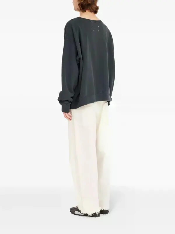 MAISON MARGIELA Numbers Motif Sweater - Black