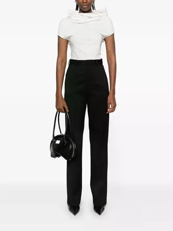 MAISON MARGIELA Cut-out Trousers - Black