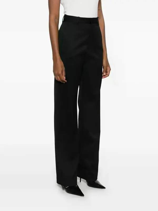 MAISON MARGIELA Cut-out Trousers - Black