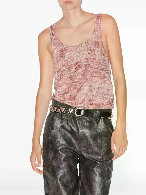 MARANT ETOILE Thea Tank Top - Red