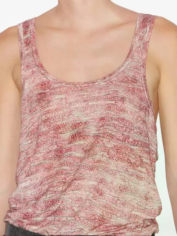 MARANT ETOILE Thea Tank Top - Red