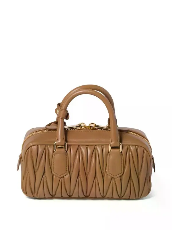 Miu Miu Arcadie Tote Bag - Brown