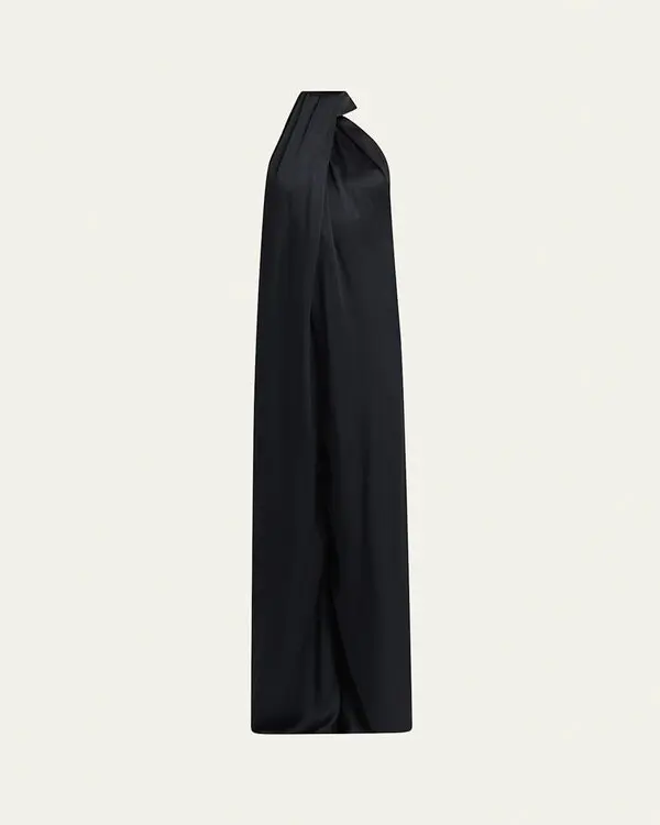 Stella McCartney Envers Draped Halterneck Jumpsuit