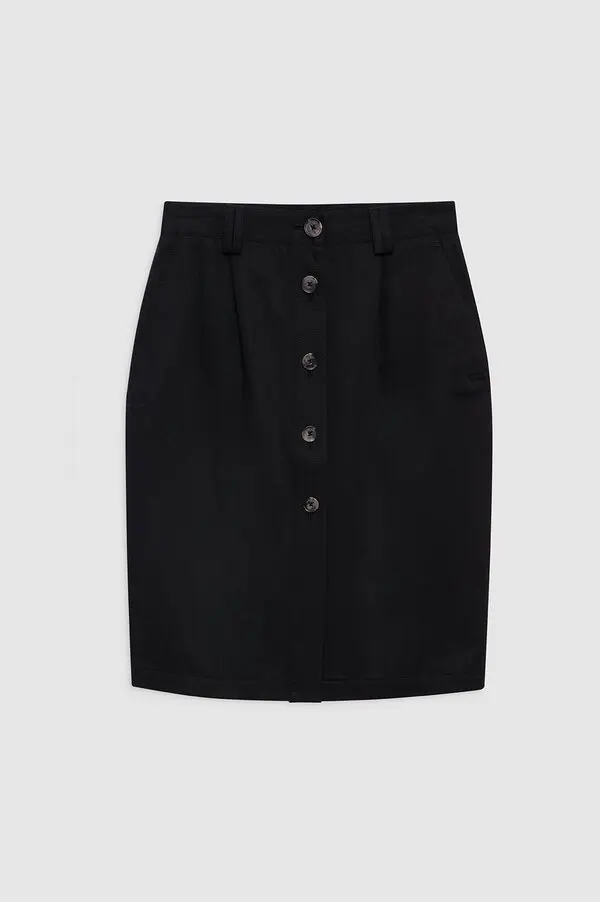 ANINE BING Zaire Knee-length Skirt - Black