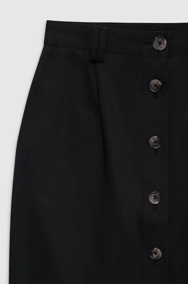 ANINE BING Zaire Knee-length Skirt - Black