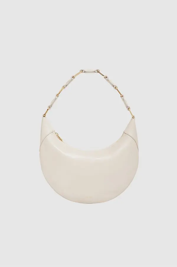 ANINE BING Kate Hobo Bag - Bone