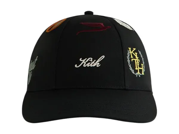Kith Cotton Twill Allover Patch Cricket Cap - Black
