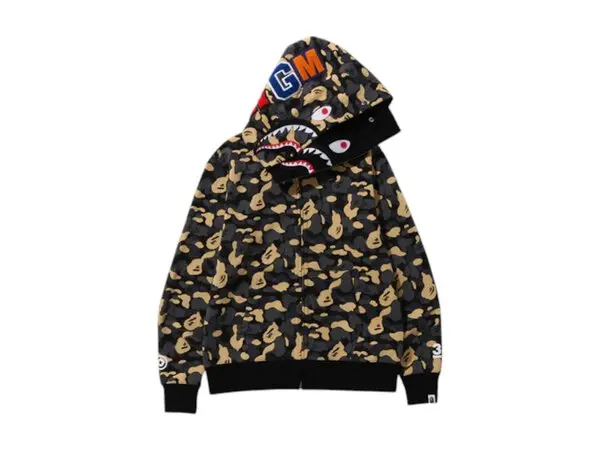 A BATHING APE New York Madison Avenue 3rd Anniversary Double Shark Hoodie