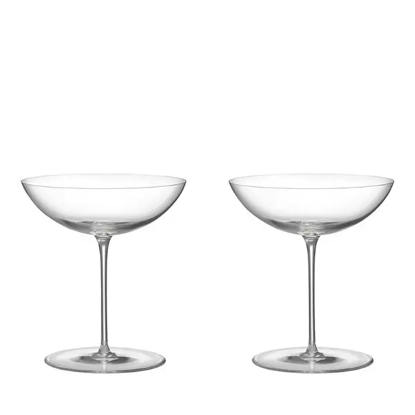 ORREFORS Geometry Cocktail Glass, Set Of 2 - No Color