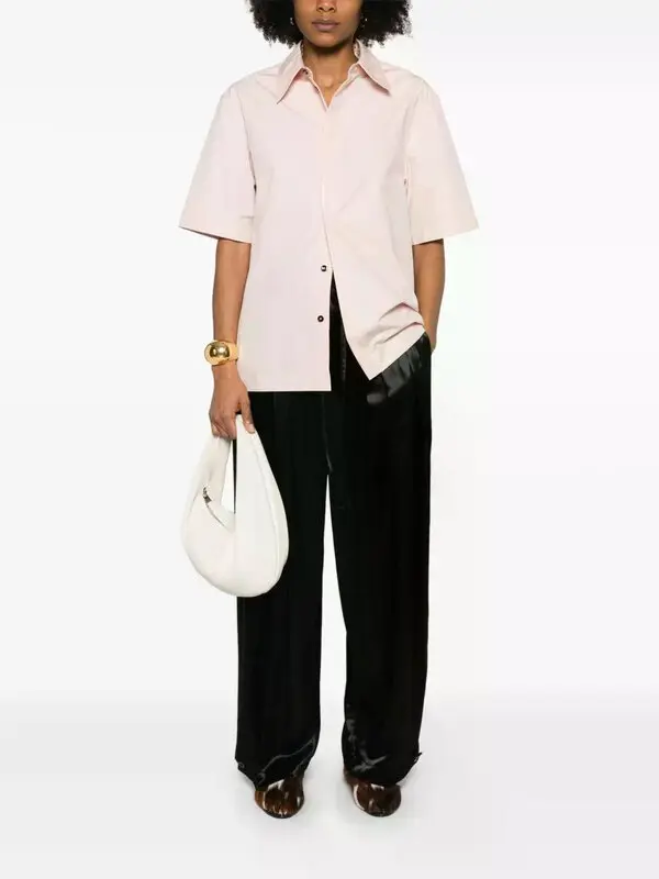 JIL SANDER Satin Palazzo Pants