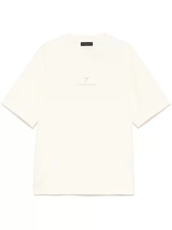 GIUSEPPE ZANOTTI Lr-62 T-shirt - Neutrals
