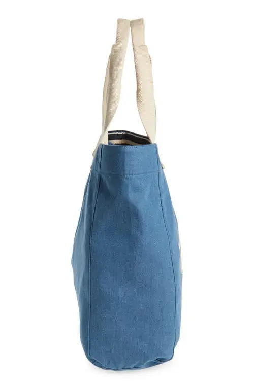 Barbour Emily Cotton Canvas Tote - Denim