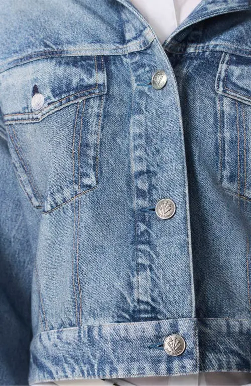 Rag & Bone Rb Miramar Hooded Trucker Jacket