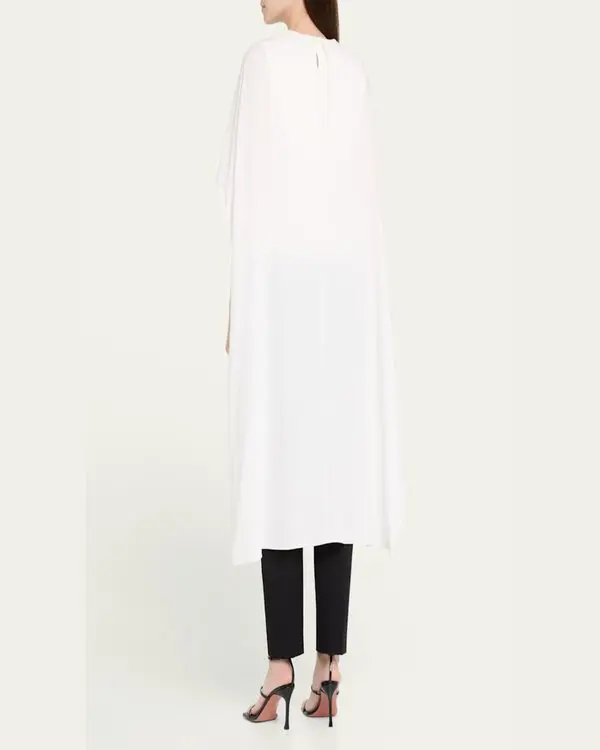 Roland Mouret Asymmetric Cape Top