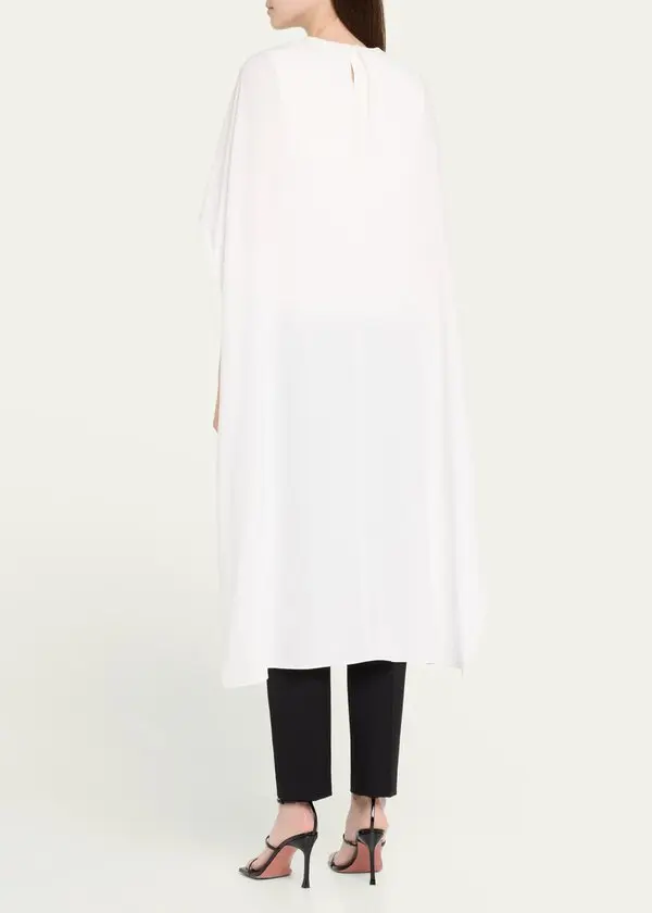 Roland Mouret Asymmetric Cape Top