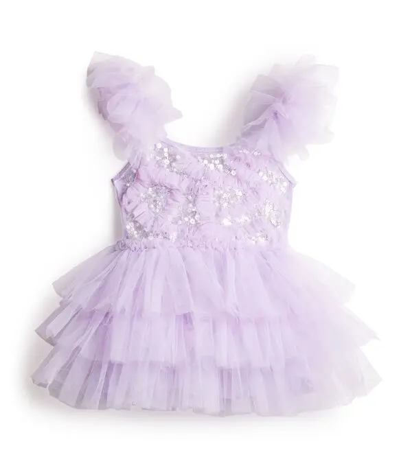strapless open back dress Traum Purple Tutu Dress 7-8 Years main image 1