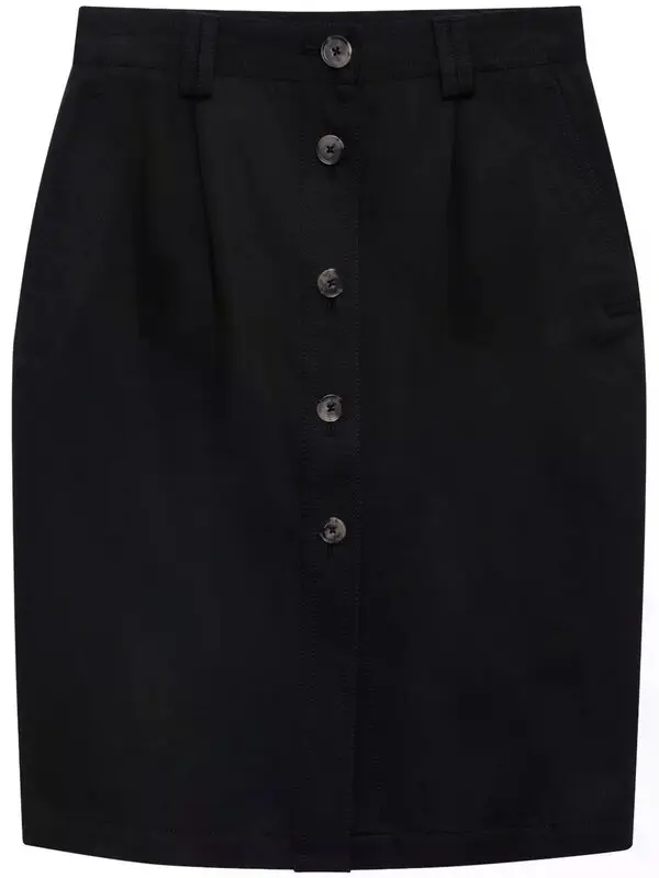 ANINE BING Zaire Midi Skirt - Black
