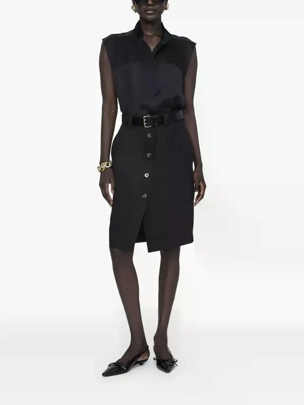 ANINE BING Zaire Midi Skirt - Black