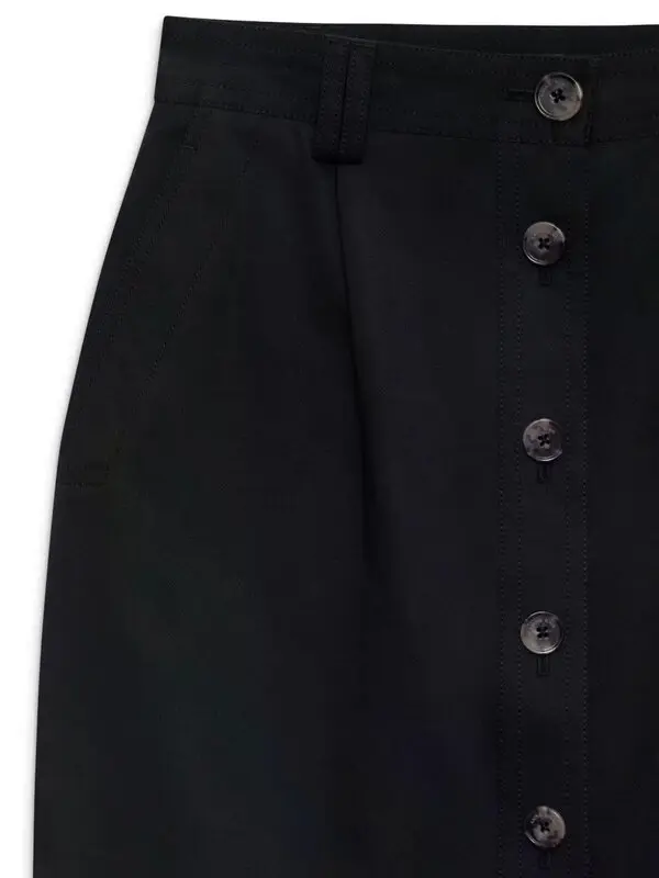 ANINE BING Zaire Midi Skirt - Black
