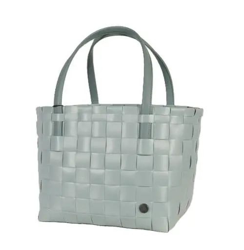 HANDED BY Color Deluxe Recycled Tote Bag - Grey/green