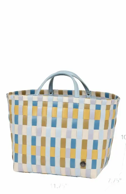 HANDED BY Multitone Recycled Plastic Shopper - Mustard Mix
