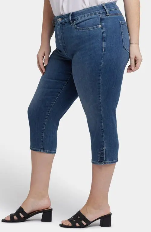 NYDJ Marilyn High Waist Capri Jeans - Valencia Surf
