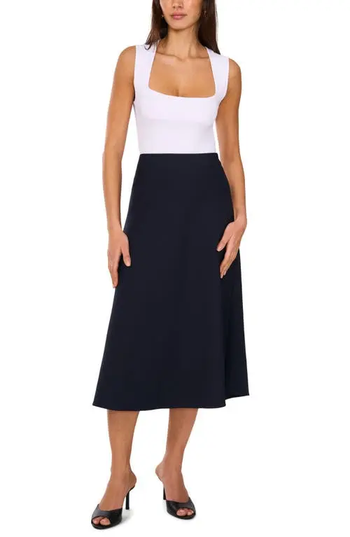 Vince Camuto A-line Midi Skirt