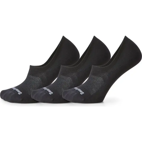 Smartwool Everyday 3-pack No Show Socks - Black