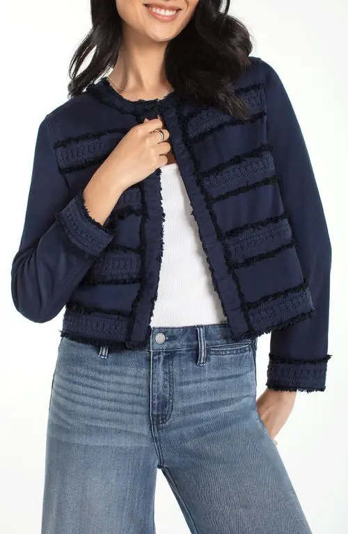 LIVERPOOL Frayed & Lace Jacket
