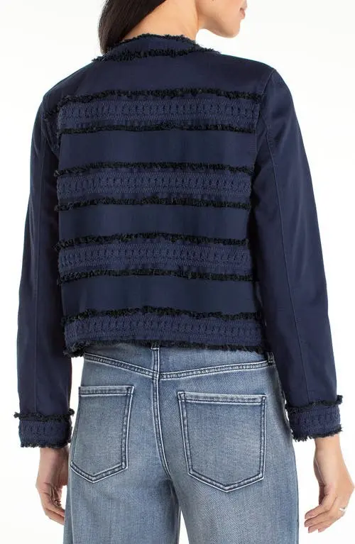 LIVERPOOL Frayed & Lace Jacket