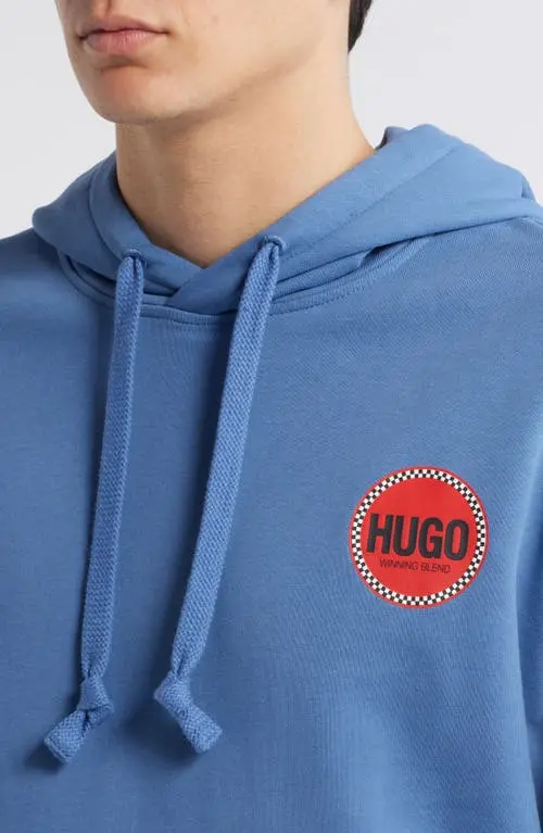 Hugo Decrincio Logo Graphic Hoodie