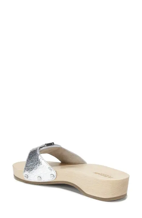 Dr. Scholl'S Original Slide Sandal - Silver