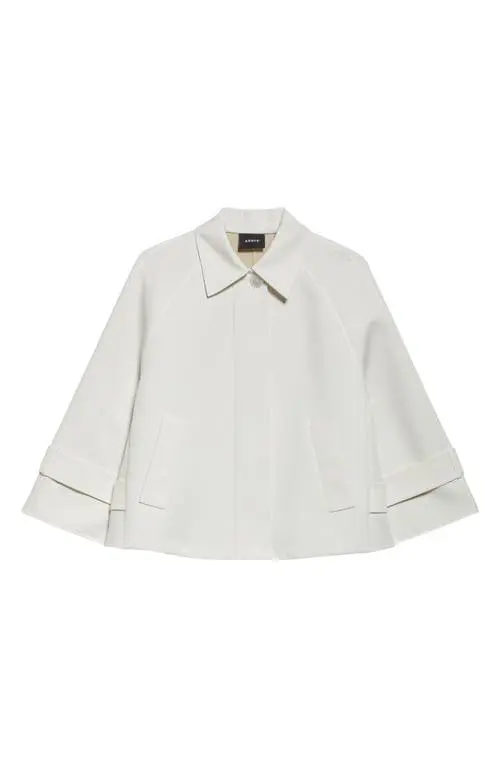 Akris Alia Crop Trench Jacket