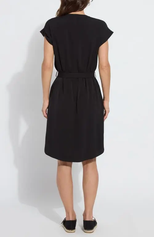 Lyssé Blakely Tie Waist Shirt Dress