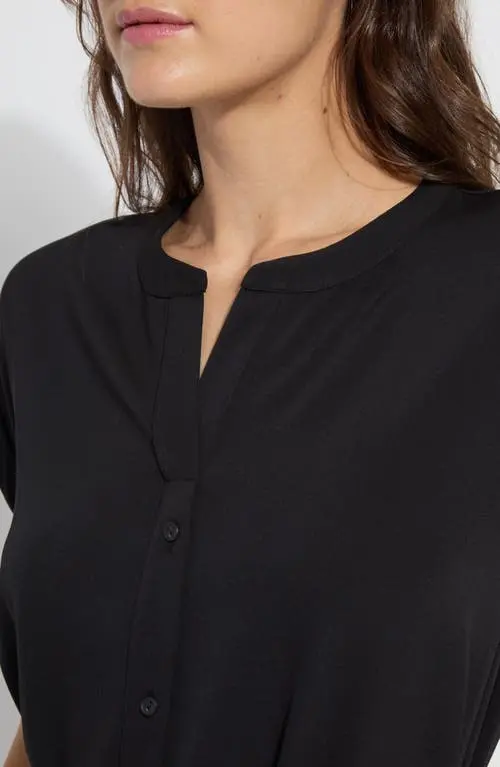 Lyssé Blakely Tie Waist Shirt Dress