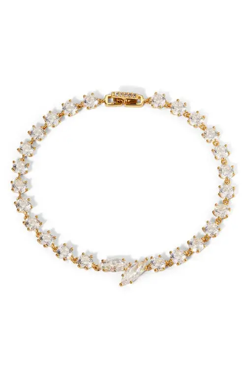 Nadri Beatrix Cubic Zirconia Bracelet - Gold