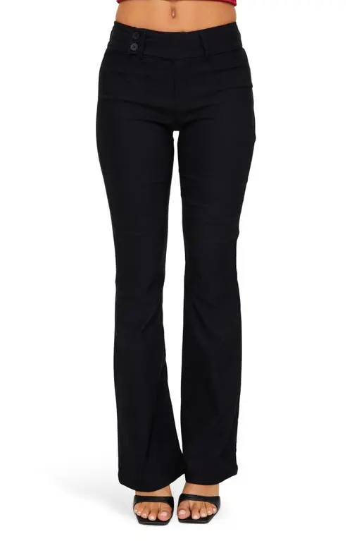 Princess Polly Kinkirk Flare Pants - Black