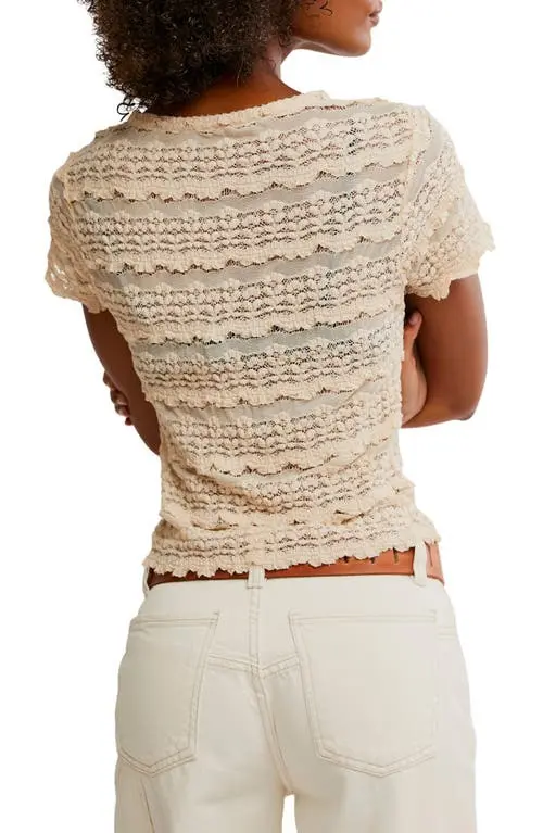 Free People Angelina Lace Top