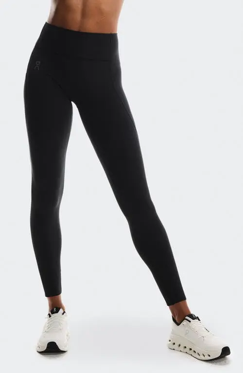On Studio Crop Leggings - Black